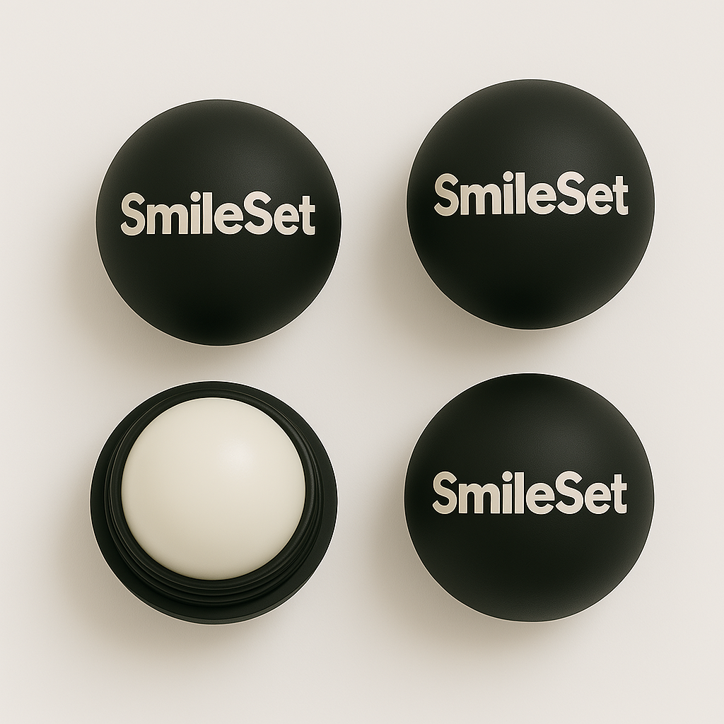 SmileSet Premium Hydrating Lip Balm Sphere 4-Pack
