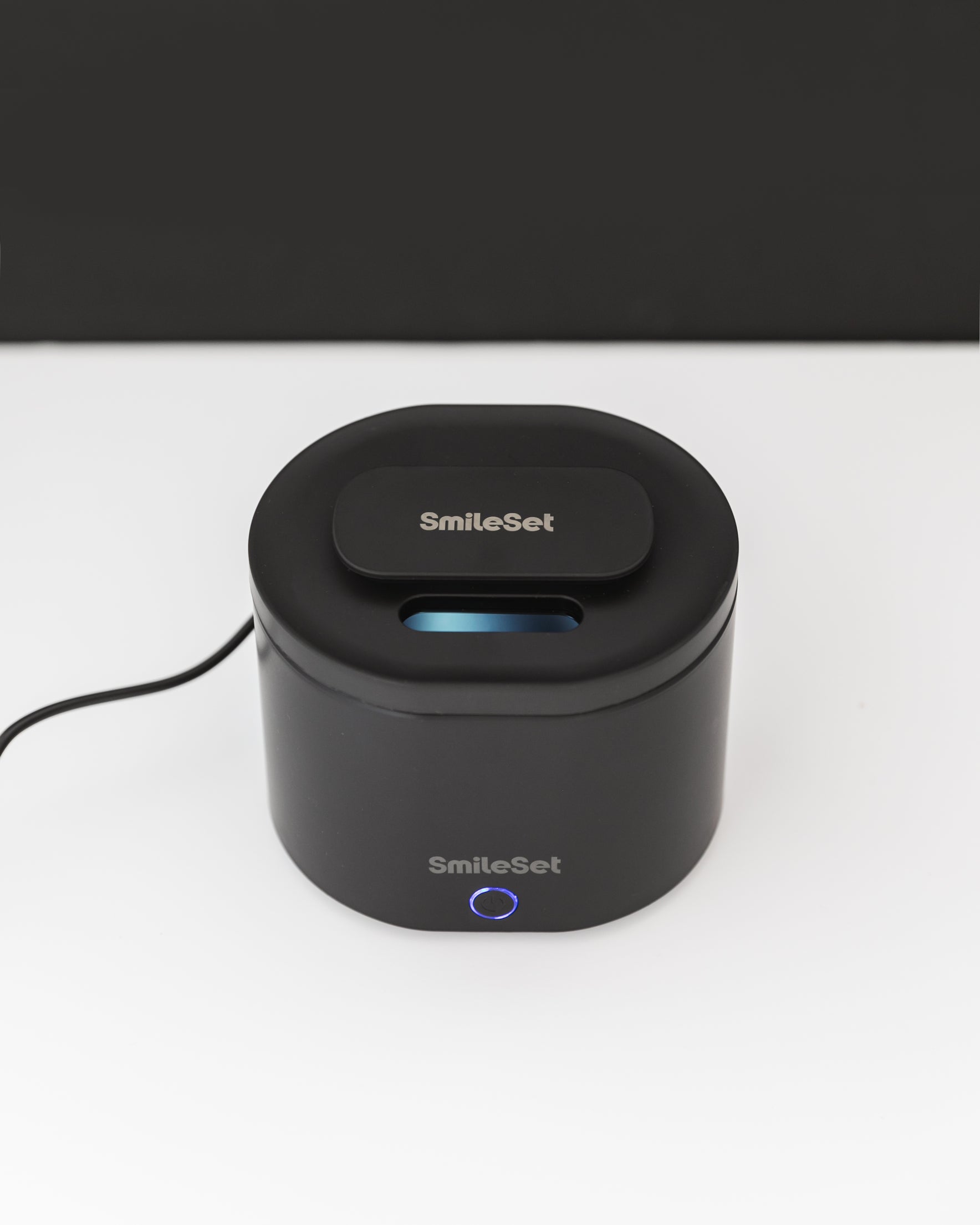 SmileSet Premium Ultrasonic Cleaner + UV Sanitizer